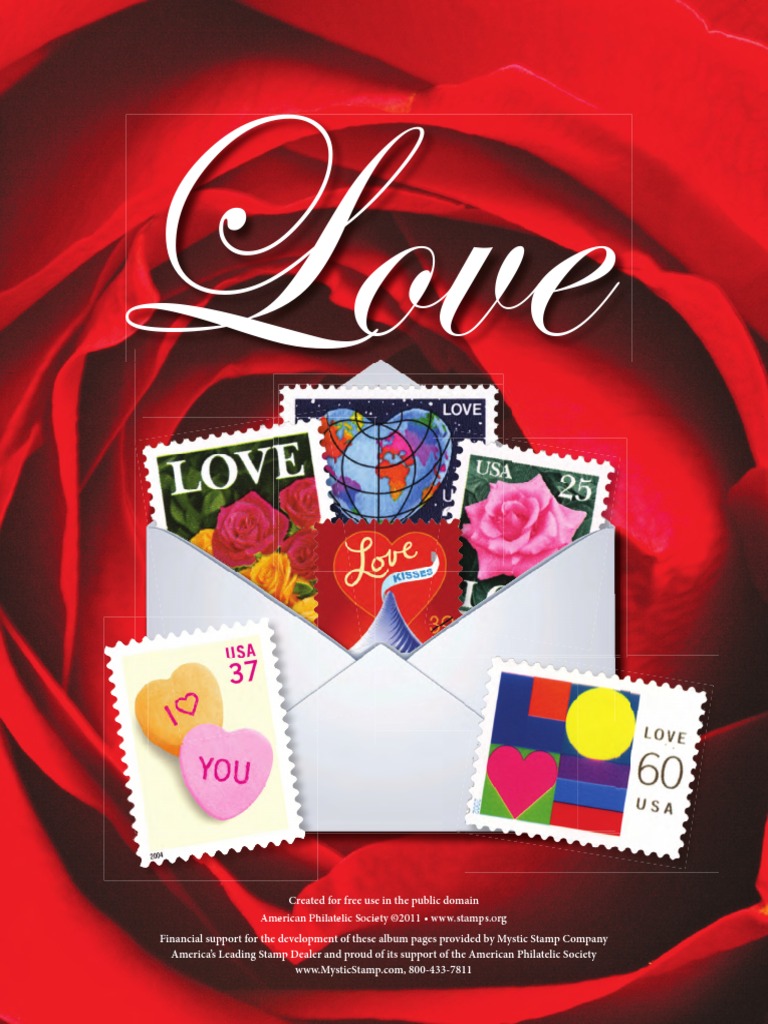 Us Ps Love Stamp History | PDF | Postage Stamp