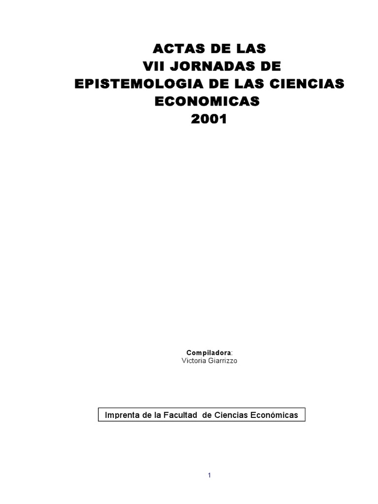 Vii Jor Nadas | PDF | Science | Racionalidad