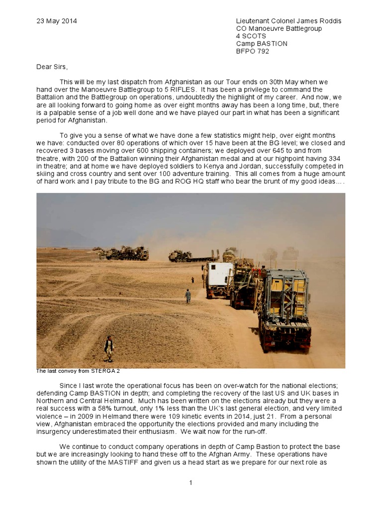 Sitrep 005-Final | PDF | Afghan National Army | Conflicts