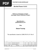Steam Tracing System Standards | PDF | Steam | Pipe (Fluid Conveyance)