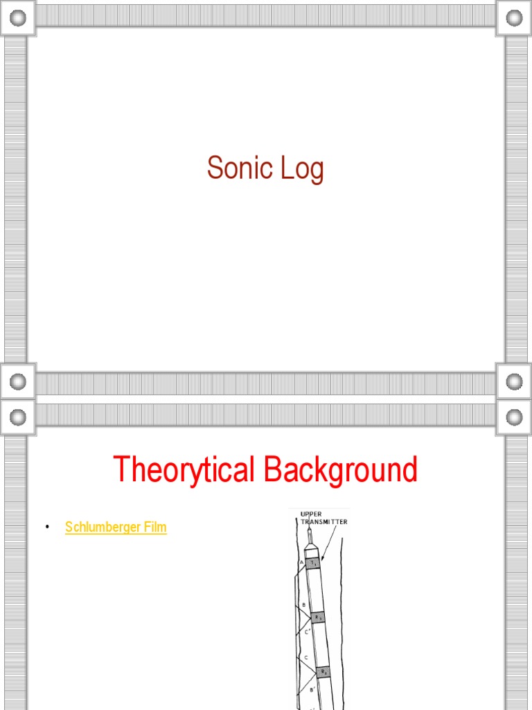Sonic Log | PDF | Porosity | Materials Science