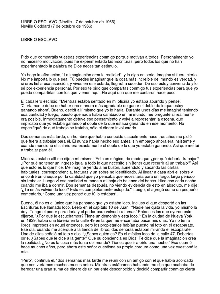 Libre o Esclavo | PDF | Abrahán | Sarah