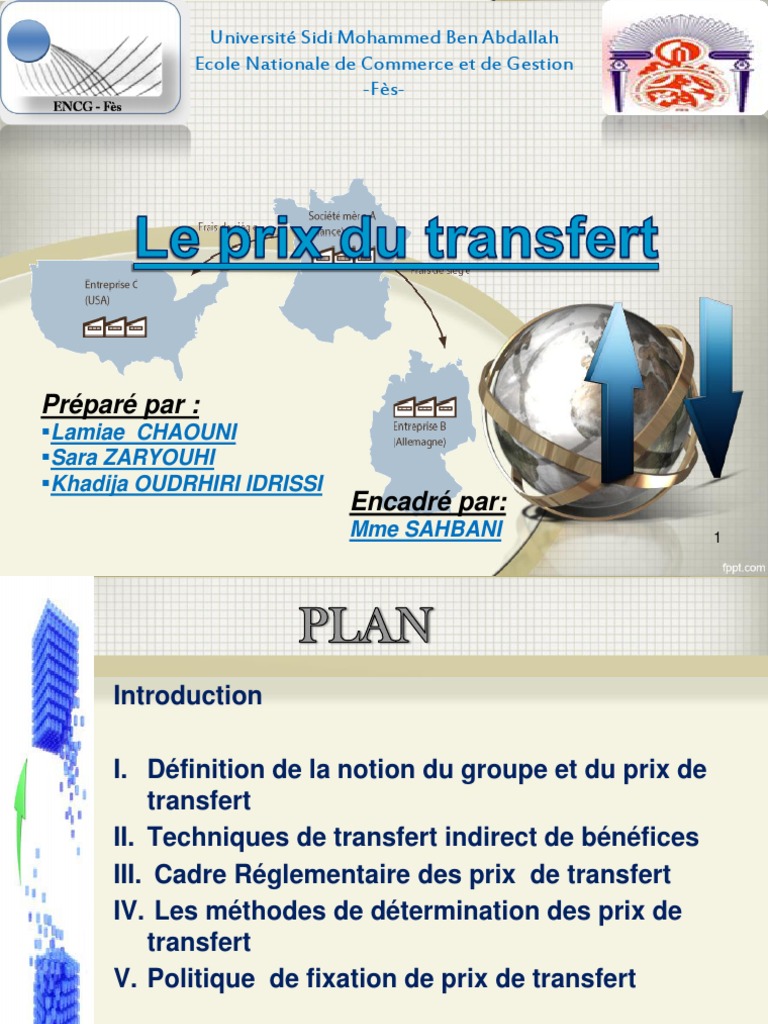 Prix de Transfert Version Finale LAM (3) | Sodles | Distribution ...