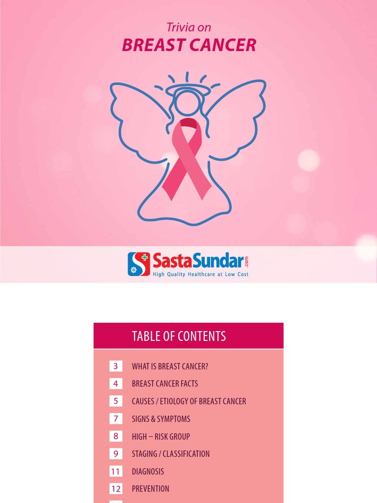 Breast Cancer: Trivia On | PDF | Breast Cancer | Mammography