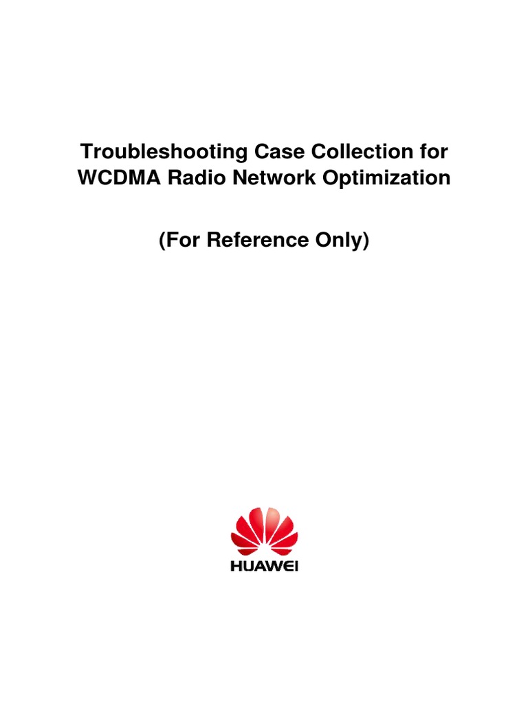 WCDMA Radio Network Optimization | PDF | Science & Mathematics | Technology & Engineering