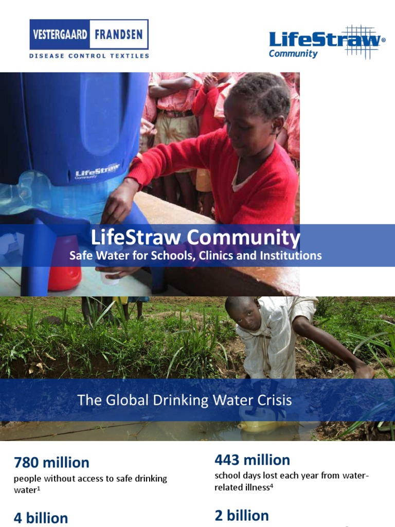 Life Straw Community Overview | PDF | Drinking Water | Water Purification