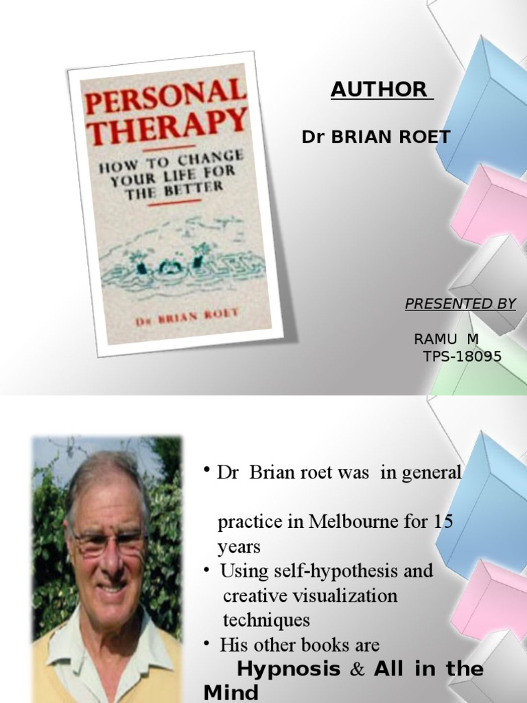 Personal Therapy | PDF | Attitude (Psychology) | Self
