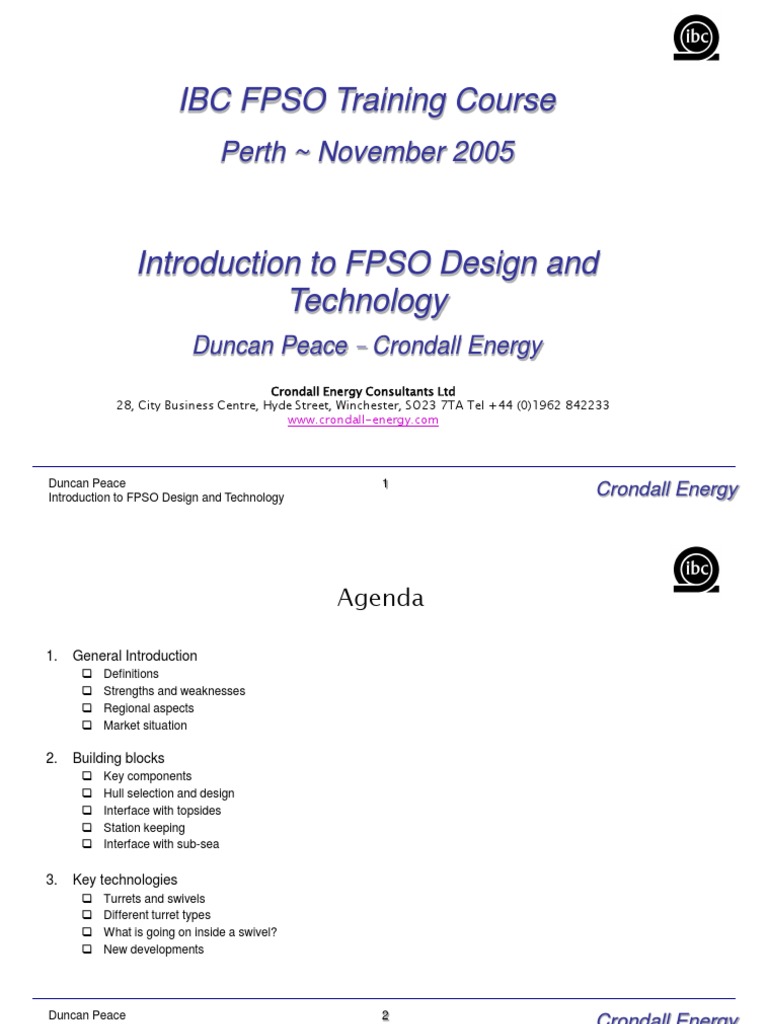 Fpso Design and Technology | PDF | Shipping | Industries