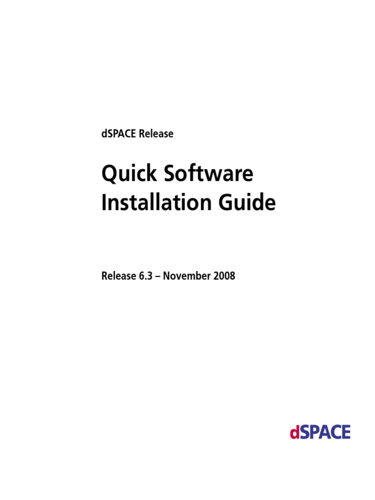 D Space Install | PDF | Installation (Computer Programs) | Port (Computer Networking)
