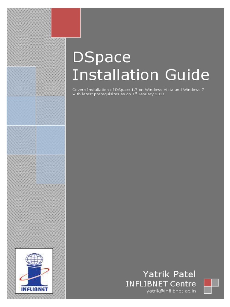 Installing DSpace On Windows 7 | PDF | Postgre Sql | Java (Programming Language)