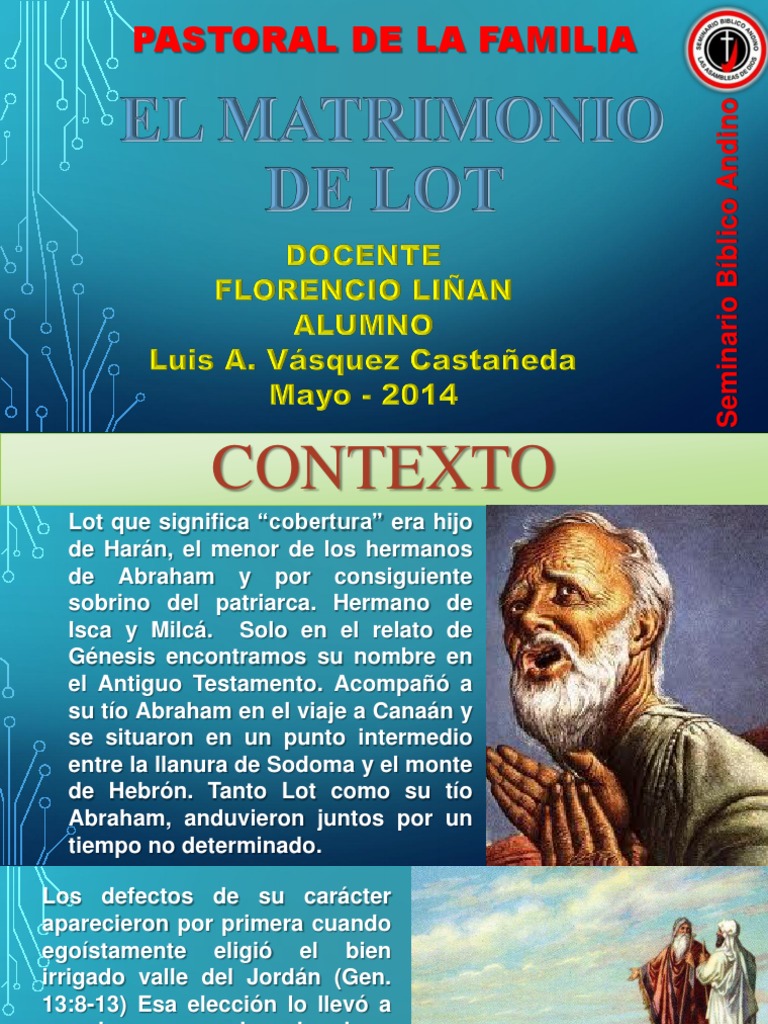 El Matrimonio de Lot | PDF | Creencia religiosa y doctrina | Religión y creencia