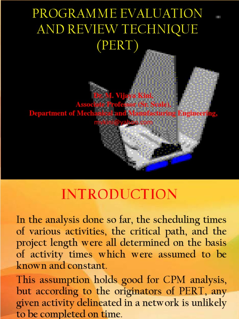 Pert Pdf Normal Distribution Variance