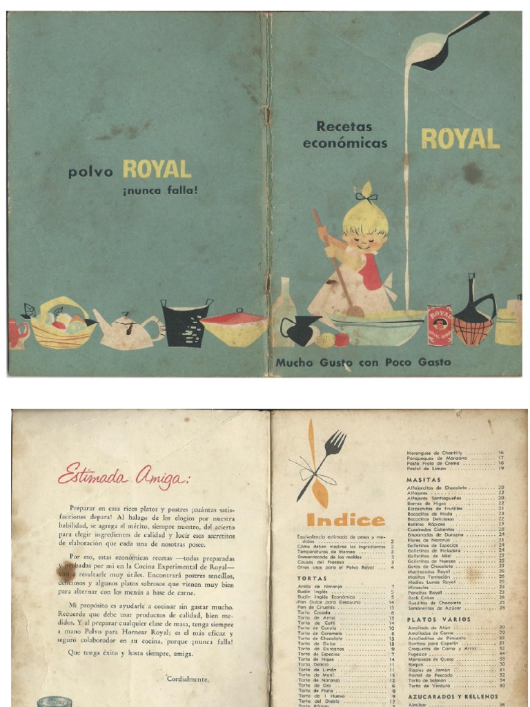 ROYAL - Recetas Económicas | PDF