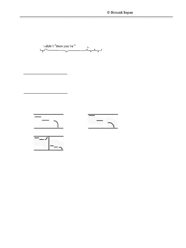 Anatomy of Intonation Patterns | PDF