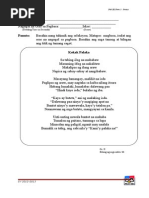 PROBLEM Solving Tagalog | PDF