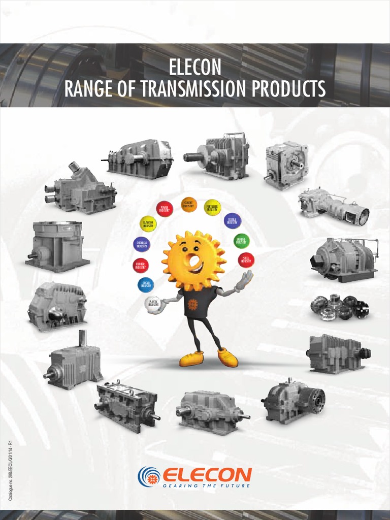 Elecon Gearbox Solutions Overview | PDF | Gear | Transmission (Mechanics)