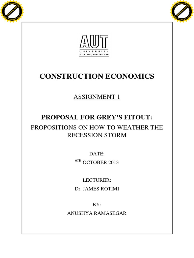 Construction Economics | PDF | Employment | Gross Domestic Product