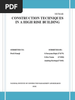High Rise Building Construction Techniques | PDF | Concrete | Building ...