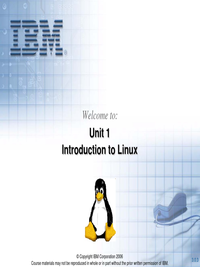 Unit 1 Introduction To Linux | PDF | Linux | Free Software
