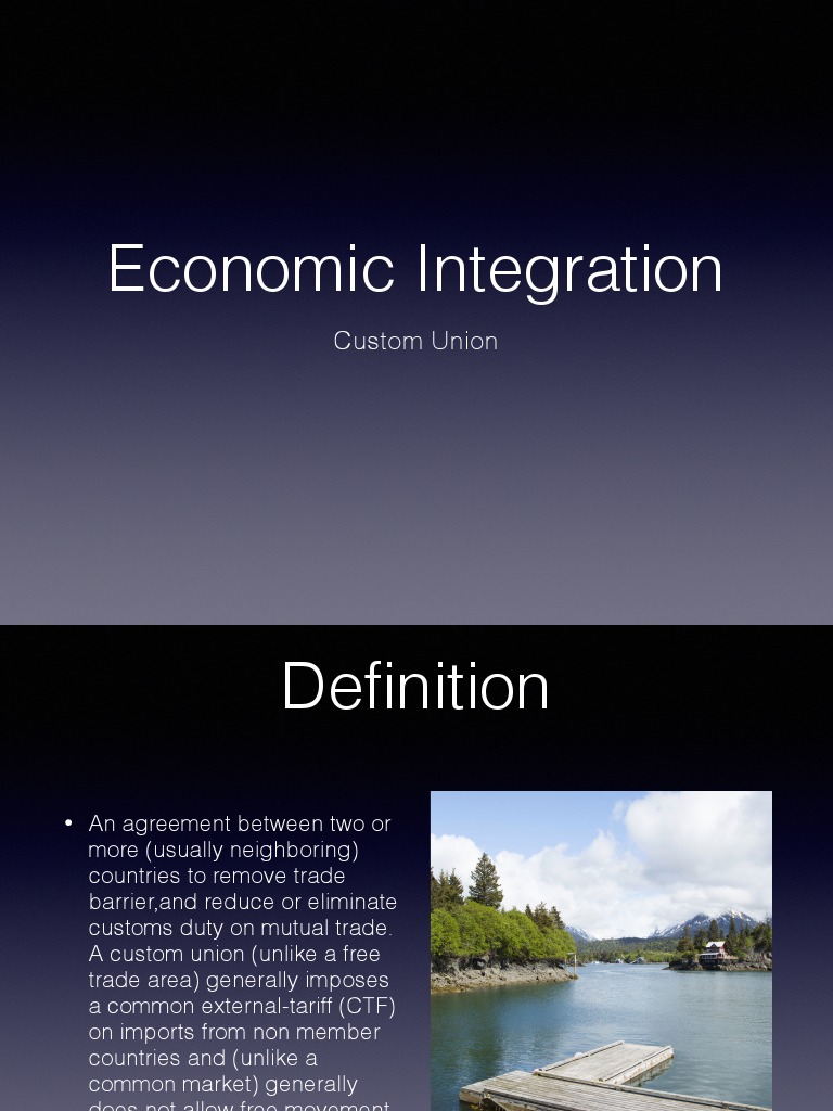 Custom Union | PDF | Tariff | European Union