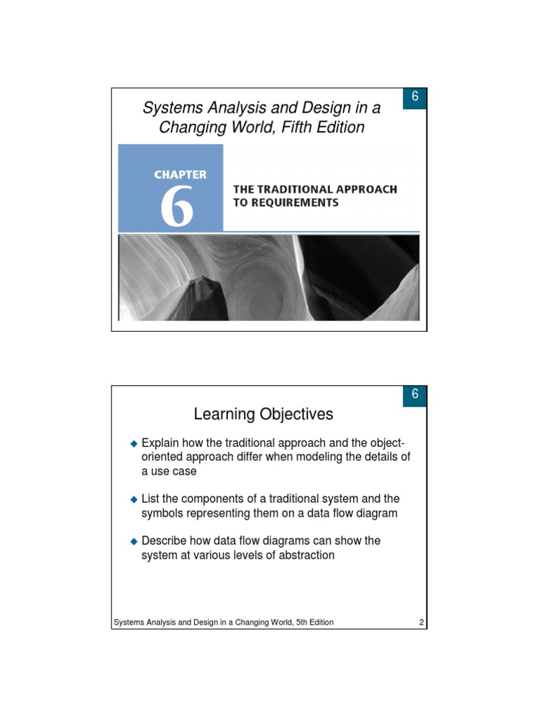 Systems Analysis and Design in A Changing World, Fifth Edition | PDF ...