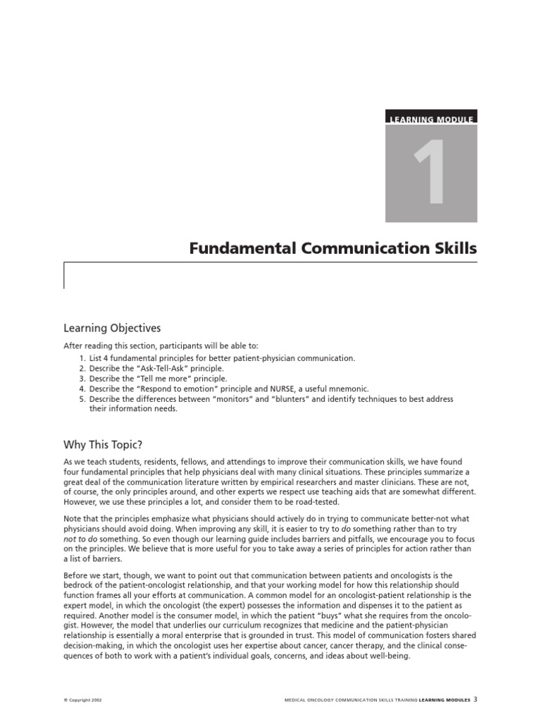 Ask & Tell Model | PDF | Empathy | Coping (Psychology)