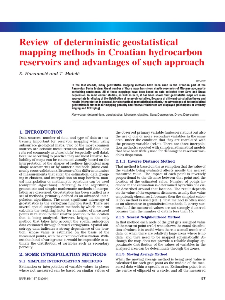 Malvic Eng | PDF | Correlation And Dependence | Analysis