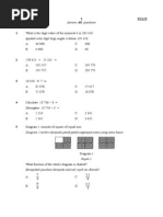 Review Material For Ncae | PDF | Teaching Mathematics