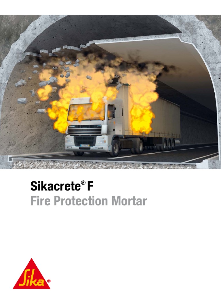 Sikacrete Fire Protection Mortar 201102 | PDF | Tunnel | Concrete