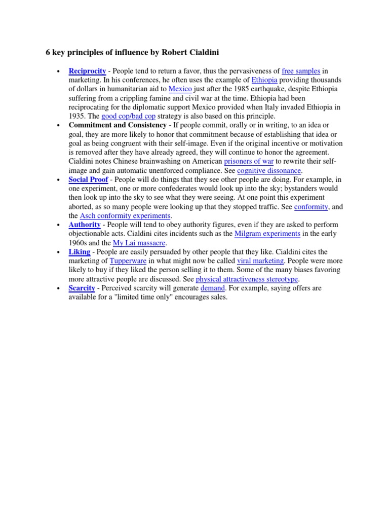 Weapons of Influence | PDF | Persuasion | Leadership