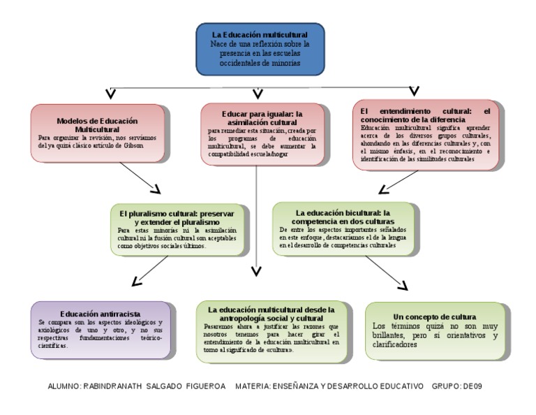 Mapa Conceptual - Rabin | PDF | Multiculturalismo | Ciencia cognitiva