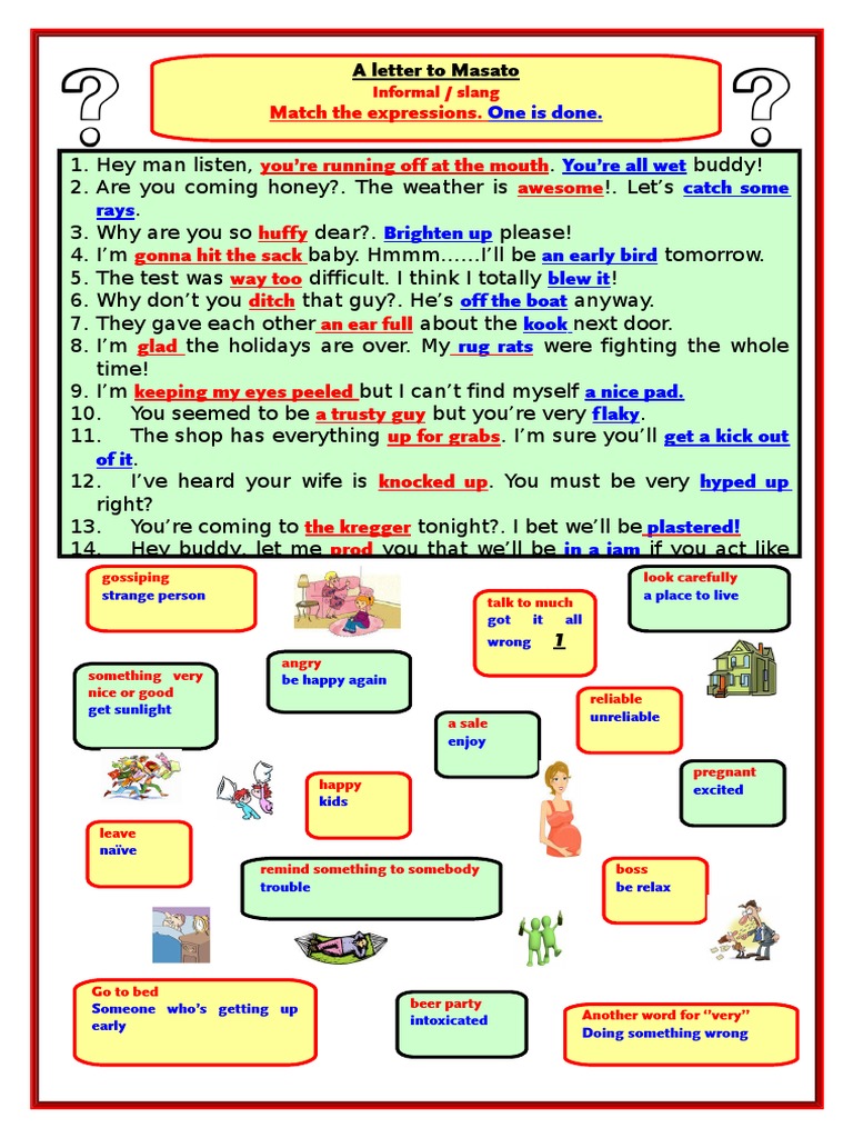 Slang Informal English | PDF
