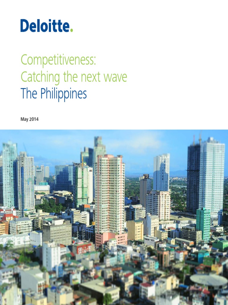Deloitte Philippines Competitiveness Report | Corruption | Business ...