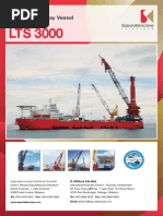 Sapura 2000: Derrick Pipelay Barge | PDF | Ships | Water Transport