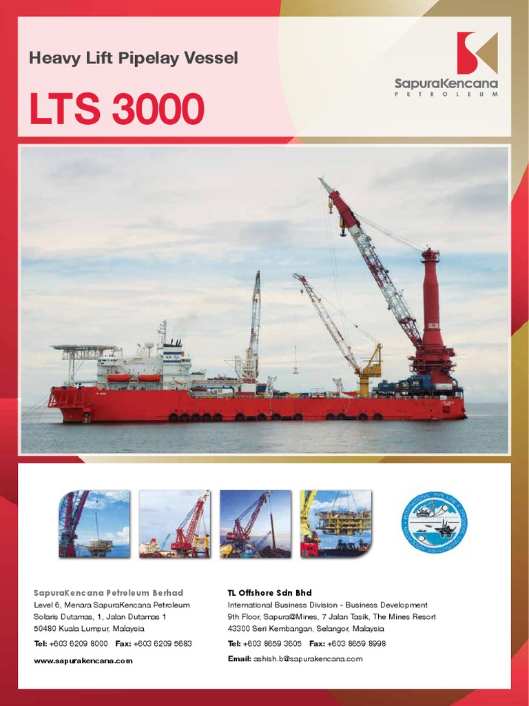 LTS 3000 Specification | Water Transport | Watercraft