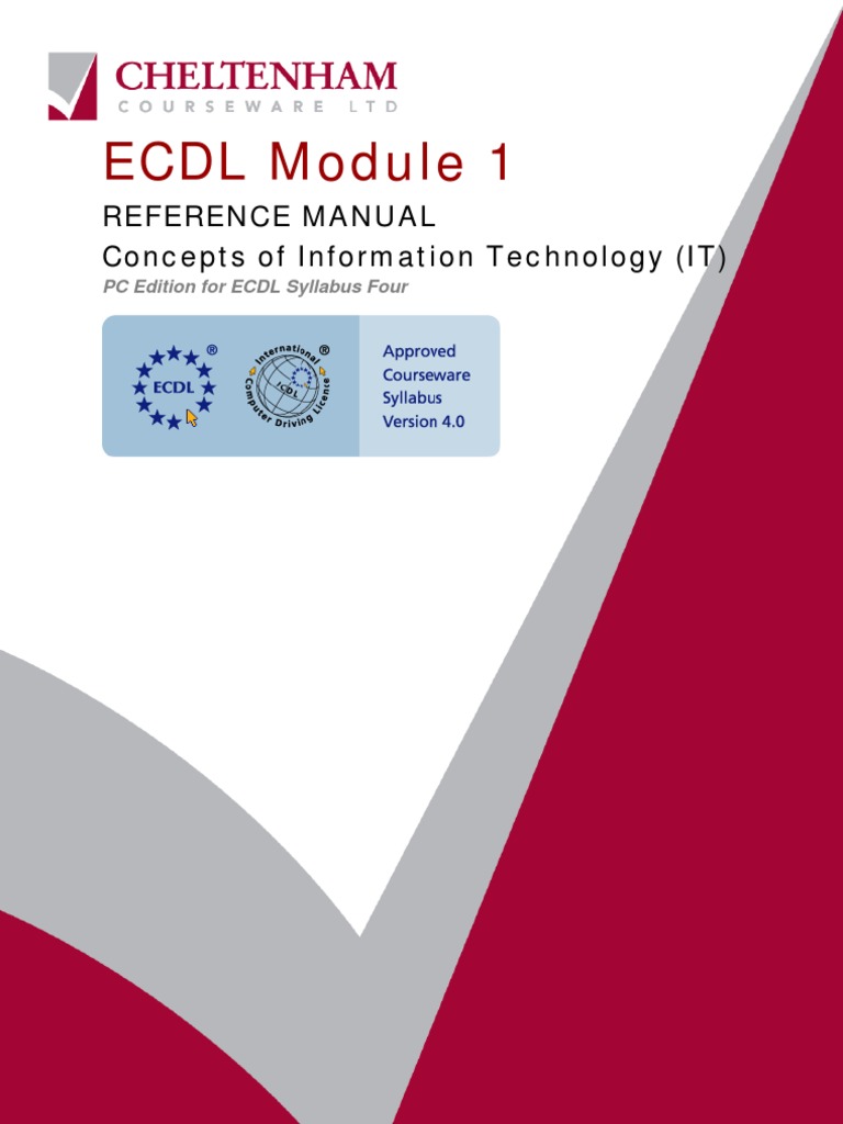 Module 1 - Basic Concepts of Information Technology (IT) | PDF ...