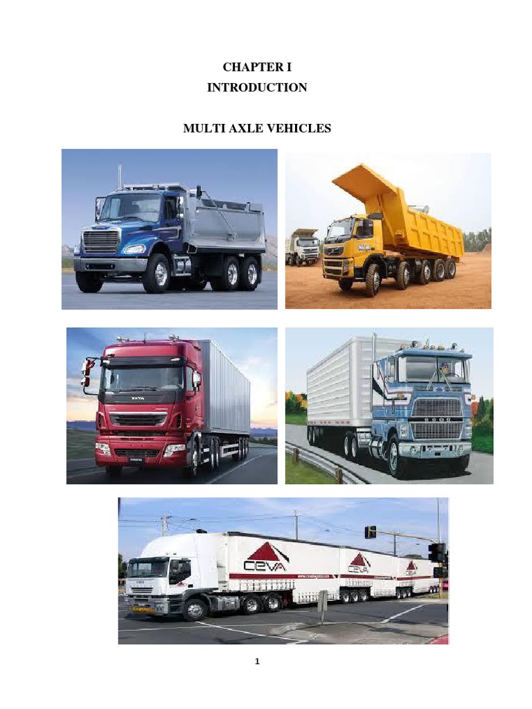 A Study On Comparative Analysis of Radial Tyres in Multi Axle Vehicles ...