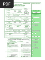 Birth Certificate Cheat Sheet Template | PDF | Social Science