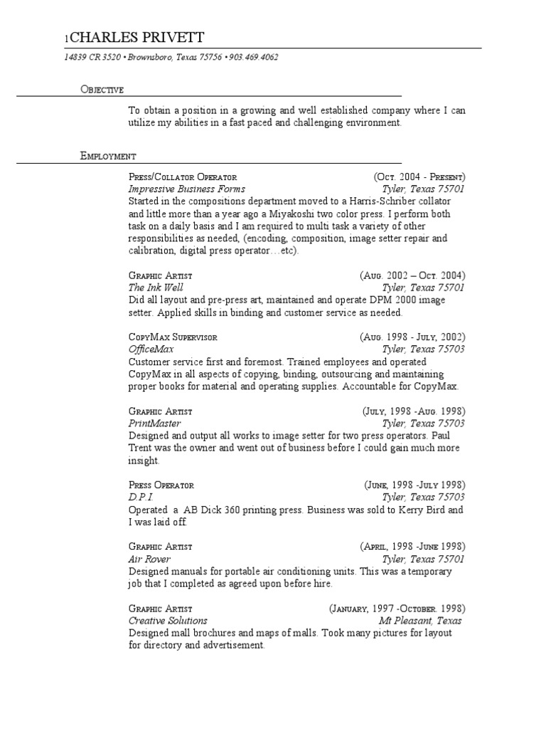 Charles' Resume | PDF | Graphic Design | Media Technology