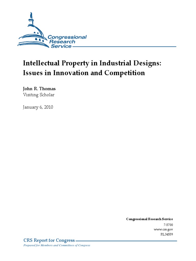 Intellectual Property in Industrial Designs | PDF | Intellectual ...