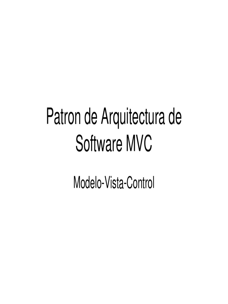 Java MVC 2 | PDF | Modelo – Vista – Controlador | Java (lenguaje de ...