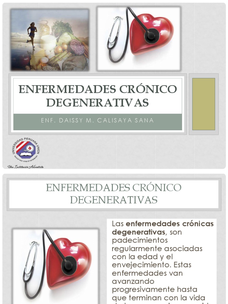 Enfermedades Crónico Degenerativas | PDF | Obesidad | Hipertensión