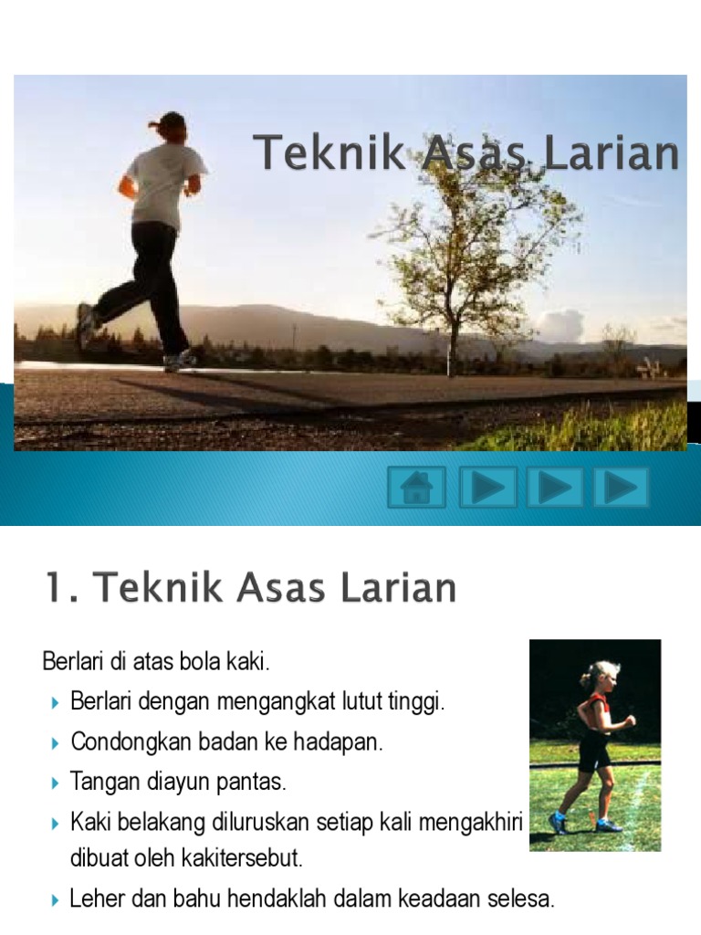 Teknik Asas Larian | PDF | Memasak, Makanan, & Anggur | Kesehatan Holistik