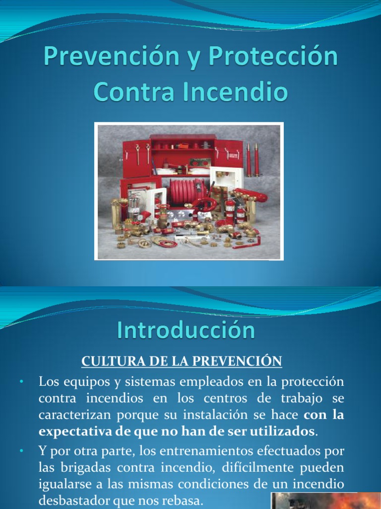 Prevencion y Proteccion Contra Incendios | PDF | Aluminio | Sustancias químicas