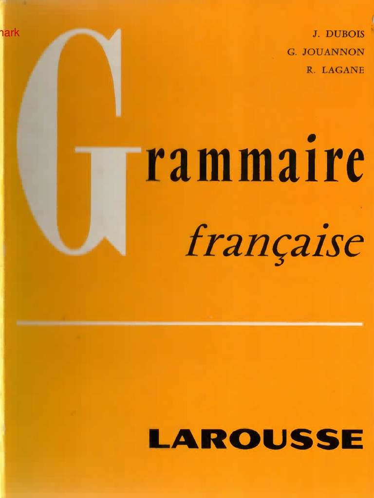 Grammaire Francaise Complete | PDF