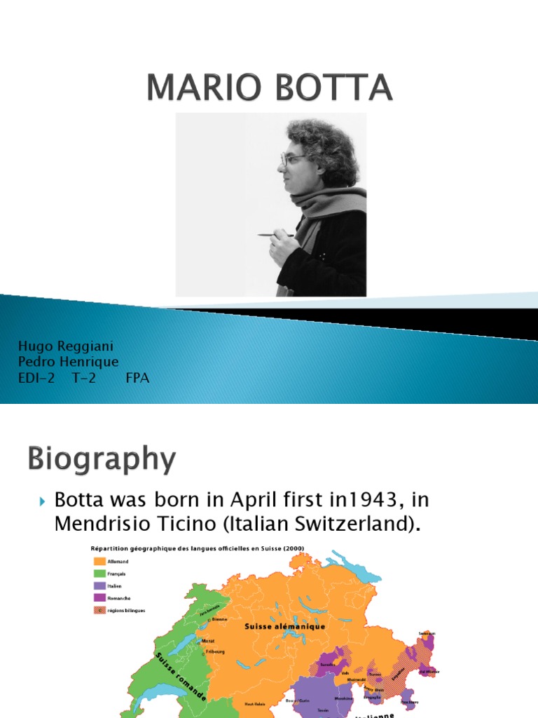 Mario Botta | PDF | Social Science