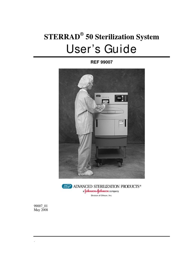 Sterrad 50 Users Guise | PDF | Sterilization (Microbiology) | Polyvinyl ...