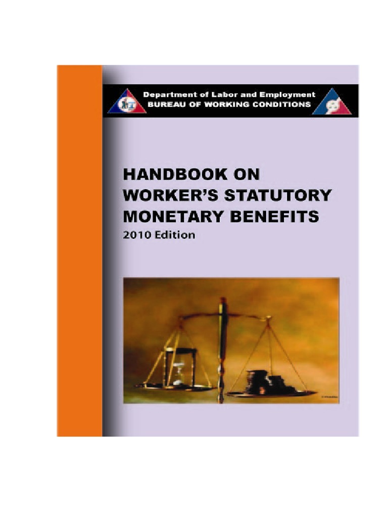 Dole Handbook on Workers' Benefits 2024 | PDF | Employee Benefits ...