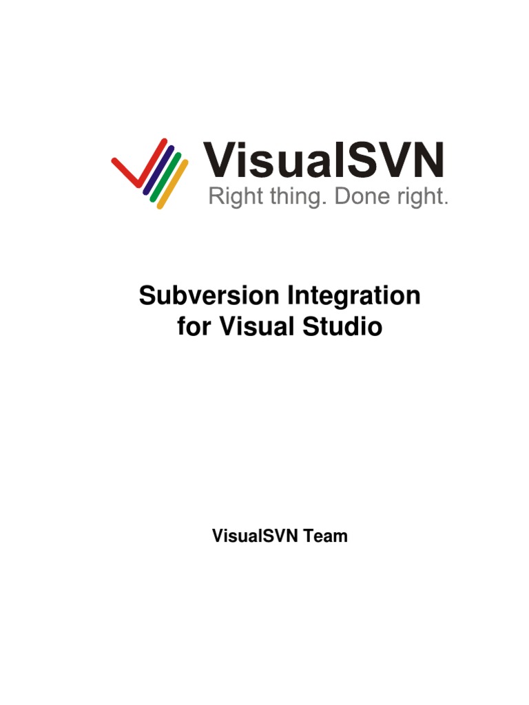 VisualSVN - Subversion For Visual Studio | PDF | Version Control | Internet Information Services