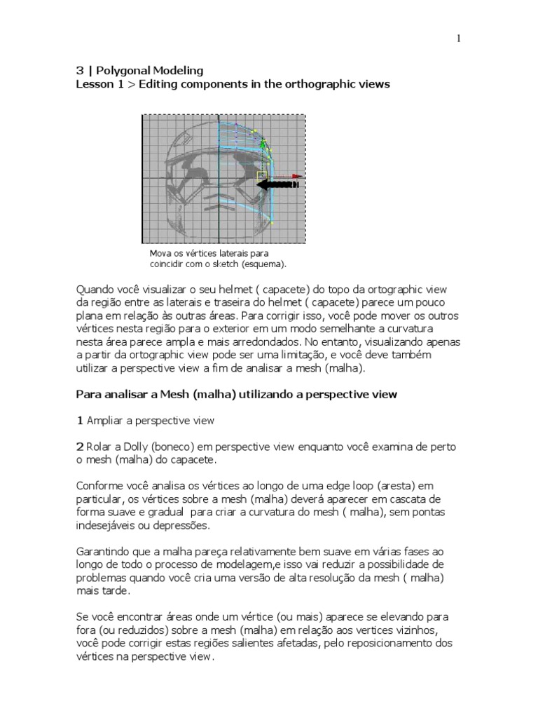 Manual Maya 4 Parte Continuação | PDF | Perspectiva (gráficos ...
